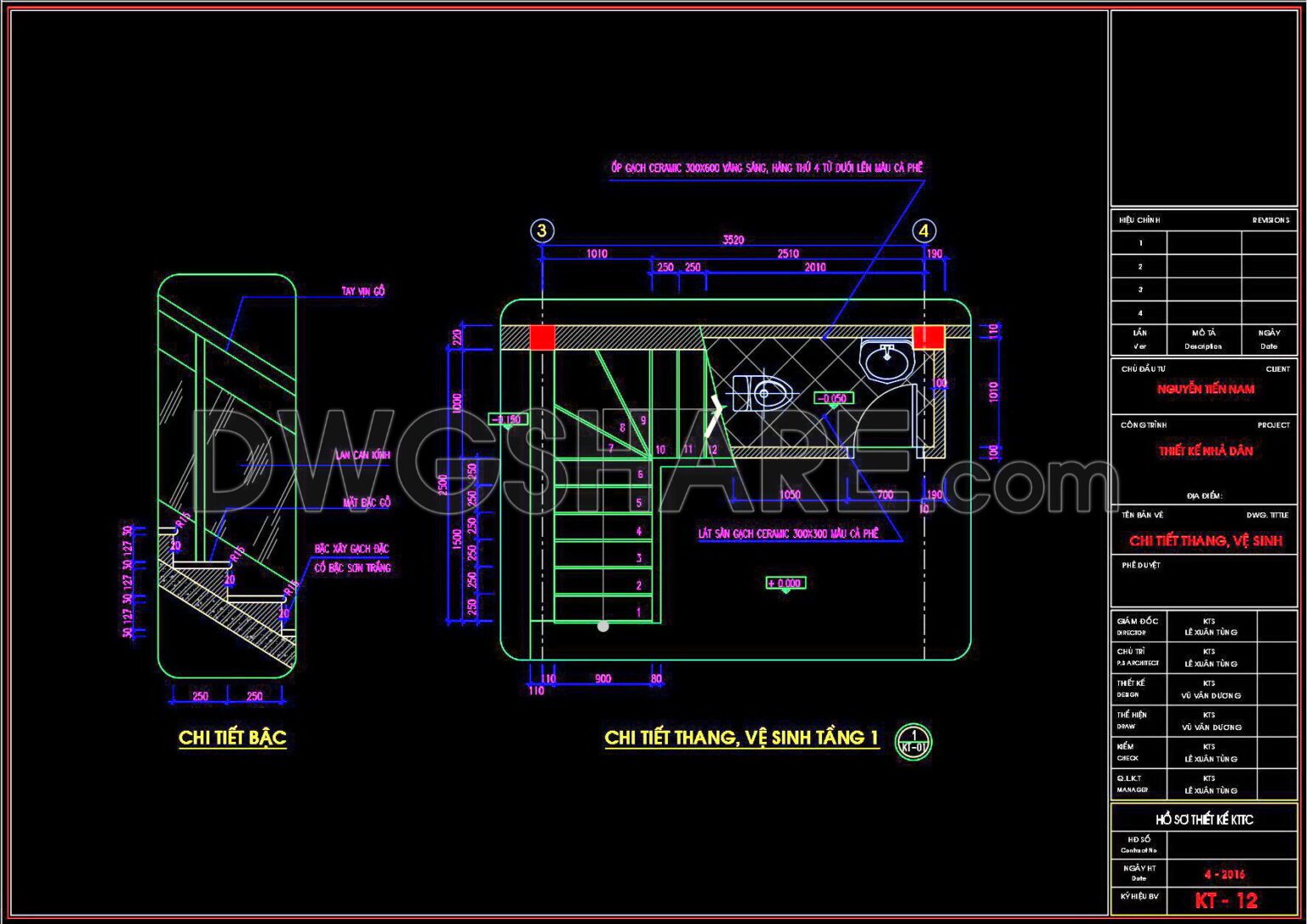 185. Download detailed CAD drawings of townhouse stairs