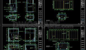81.Drawer Cabinet AutoCAD blocks free download