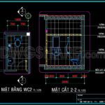 196. WC Layout Plan and elevations details CAD drawings download - Free ...