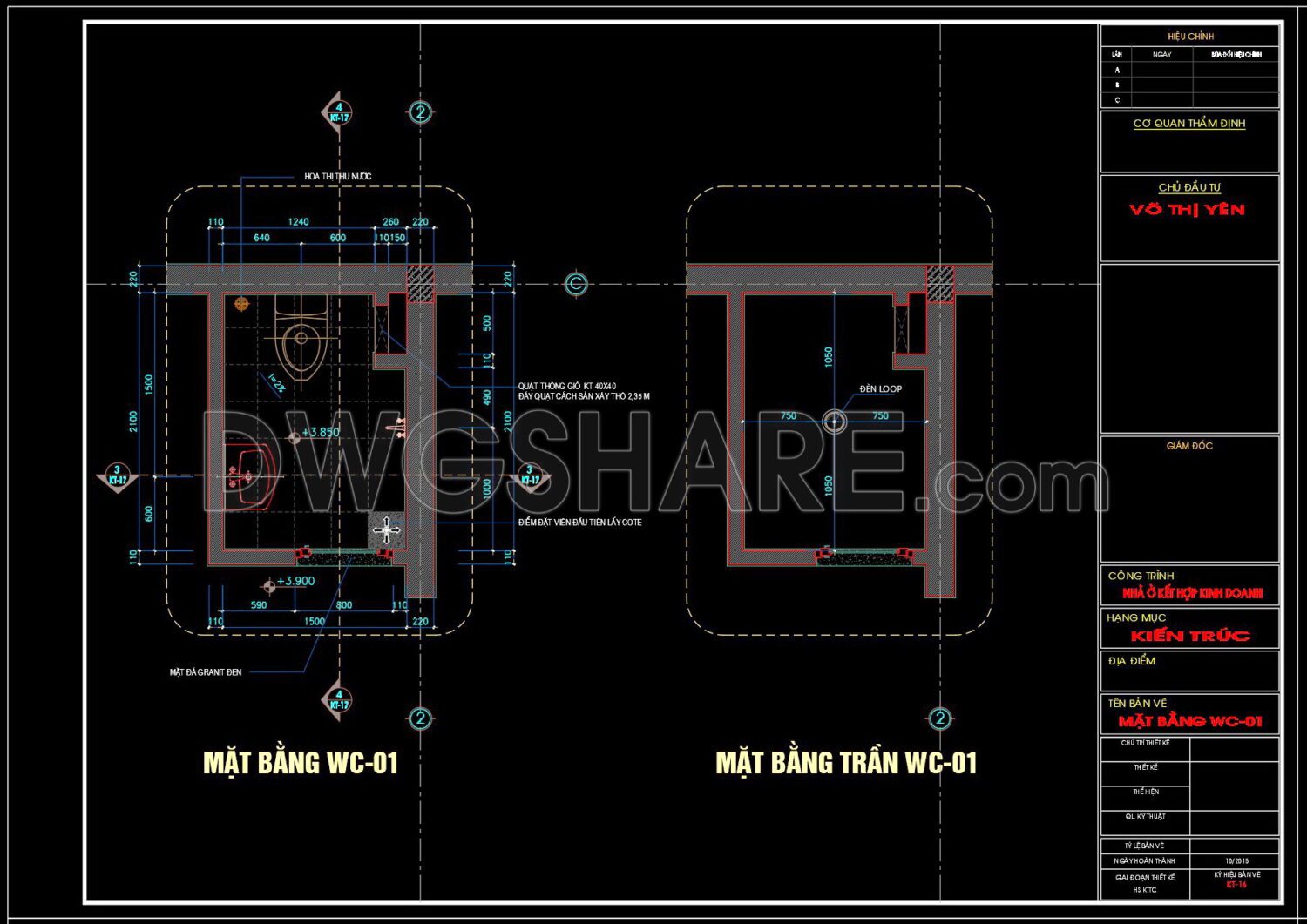 197. WC Layout Plan and elevations details CAD drawings download