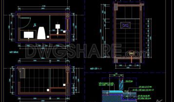 89.Detailed Drawings Of Modular Kitchen In Autocad File