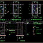 207. WC Layout Plan and elevations details CAD drawings download - Free ...