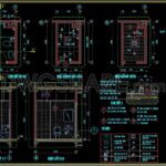 209. WC Layout Plan and elevations details CAD drawings download - Free ...