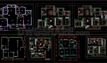 27.Security Camera System AutoCAD Blocks