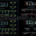 234. Structural Drawings Of 3-Story House A Complete Project 4.9m x 16 ...