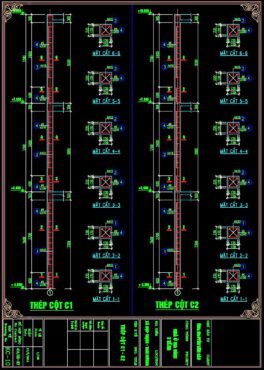 235. Structural Drawings Of 3-Story House A Complete Project 6.5m x 13 ...