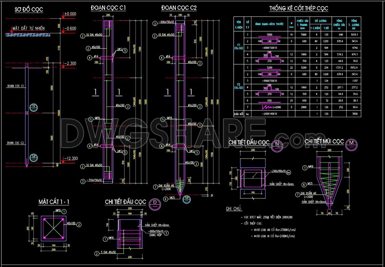 238. Structural Drawings Of 4-Story House A Complete Project 4m x 14m ...