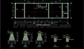 21.Autocad Drawing Of Ancestral Temple For Download
