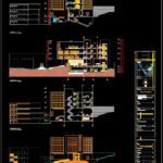 24. CAD drawings of central library for download - Free Cad Blocks ...