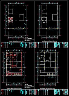 245. Structural Drawings Of 6-Story House A Complete Project 10m x 19 ...
