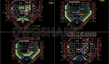 Educational building - Free Cad Blocks, download DWG models for ...