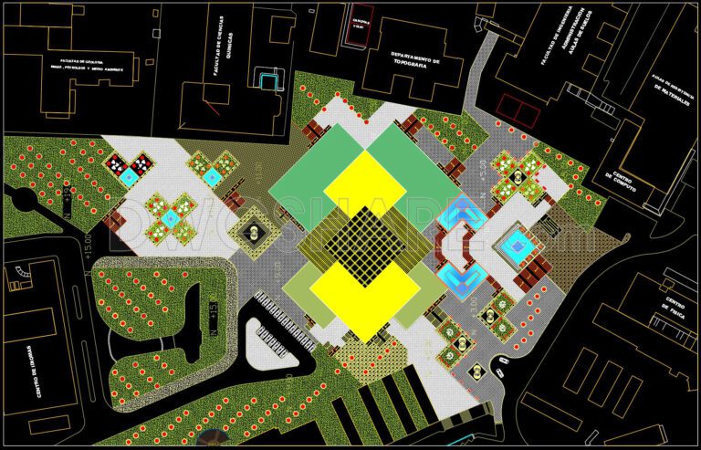 26. CAD drawings of General Library for download