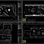 26. Cad drawings of 16 clothing store floor plan designs for download ...
