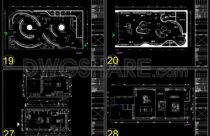 67. Download CAD Dynamic Blocks Library for Dressing Rooms
