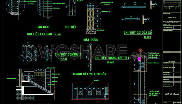 269. Detailed architectural CAD drawings of the roof and garden ...