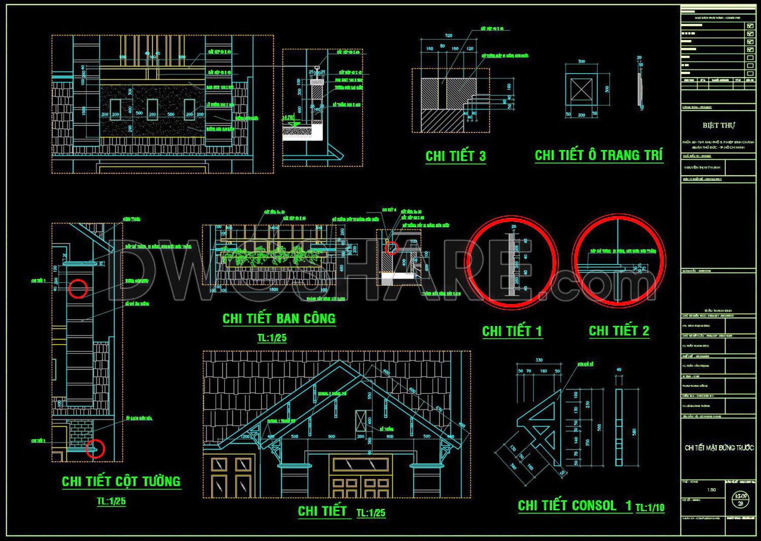 269. Detailed architectural CAD drawings of the roof and garden ...