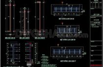 372. Download detailed CAD drawings of solid wood wall cladding for villas