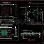 271. Detailed architectural CAD drawings of the railing and decorative ...