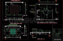 130. Autocad Drawing Of Ramp and Appron Reinforcement Details For Download