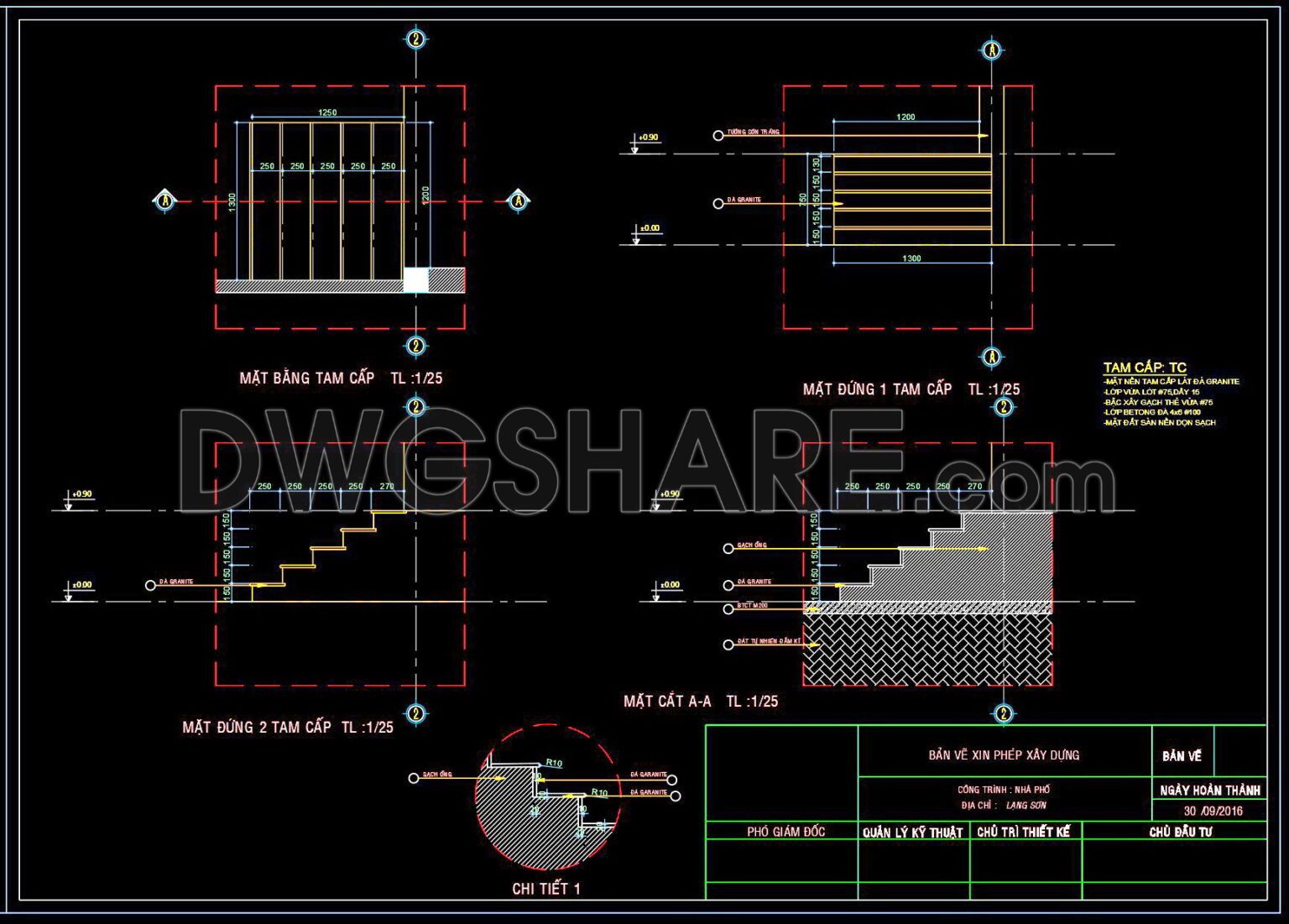 273. Detailed architectural CAD drawings of the balcony and entrance ...