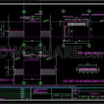 277. Detailed architectural CAD drawings of the entrance hall and roof ...