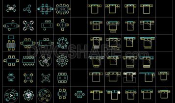 138.Detailed drawings of decorative patterns and moldings in CAD format