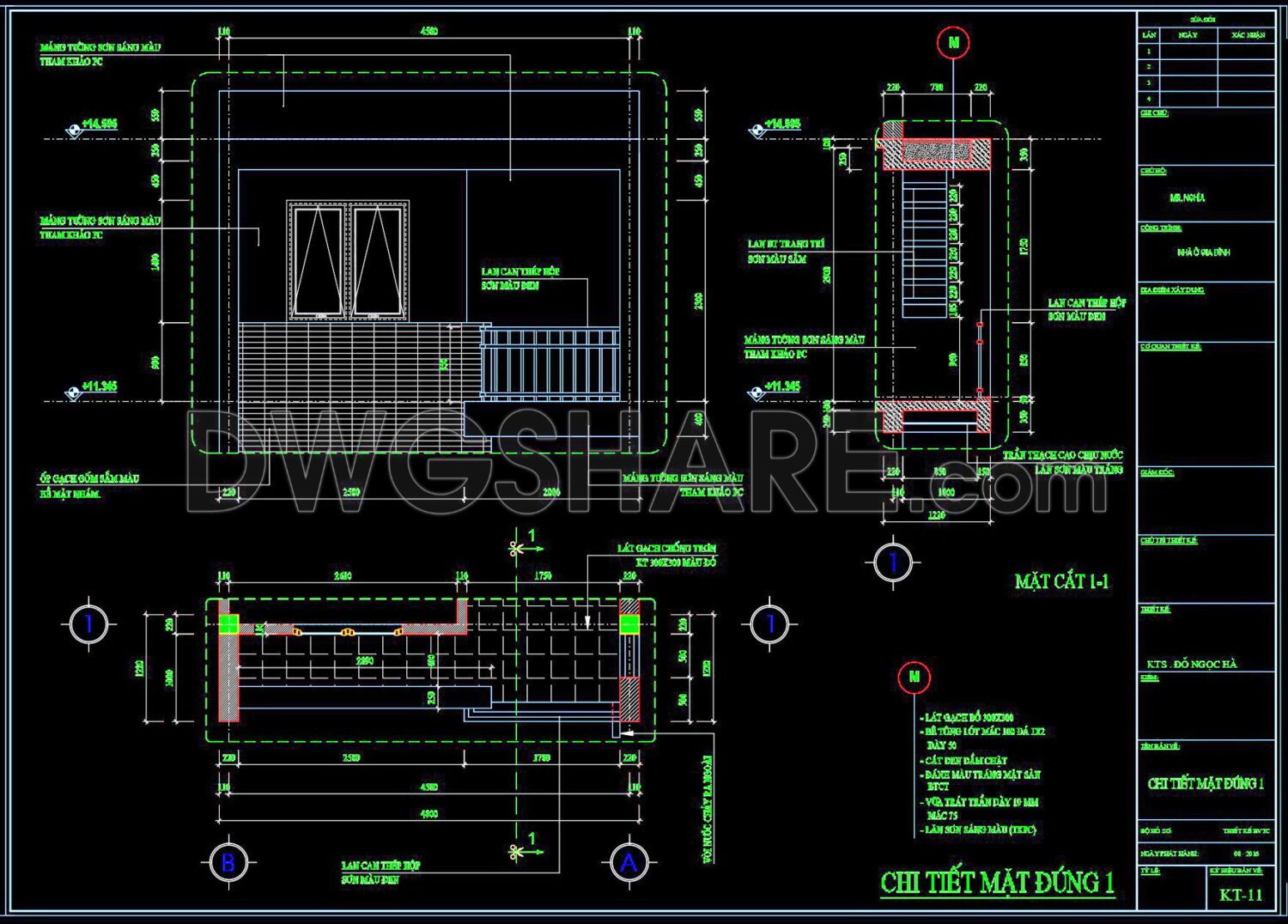 283. Detailed CAD drawings of vertical facades in Modern architecture