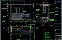 22.A set of trees and shrubs color top view AutoCAD blocks