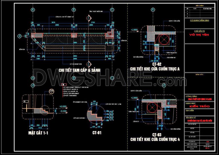 284. Detailed CAD drawings of vertical facades in Modern architecture
