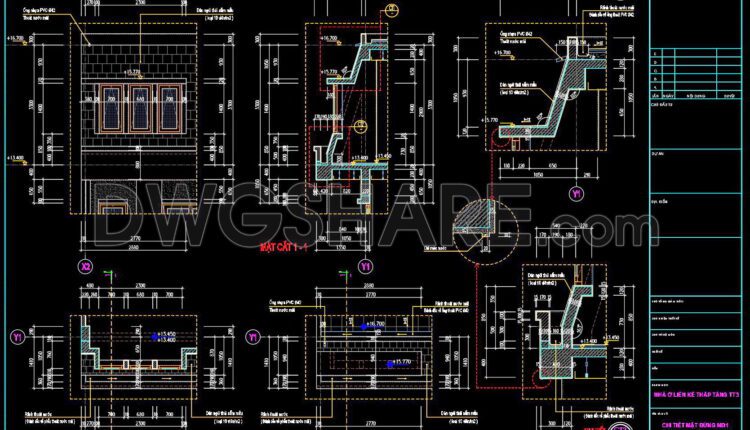 287. Detailed CAD drawings of the facade and classical ornaments for ...