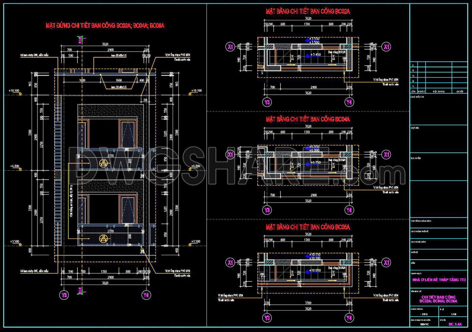 287. Detailed CAD drawings of the facade and classical ornaments for ...