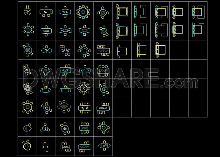287. Free download the luxurious Italian Reflex Dining tables and beds ...