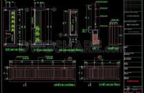 81.Drawer Cabinet AutoCAD blocks free download