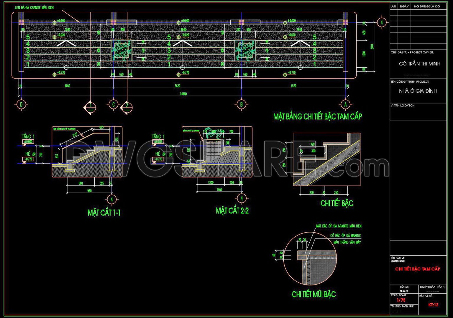 290. Detailed architectural CAD drawings of the balcony, railing, and ...