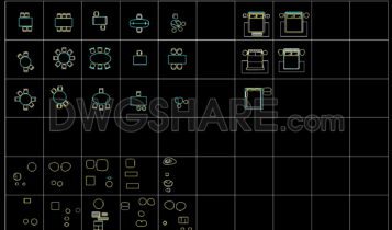 Table Archives - Free Cad Blocks, download DWG models for architects ...