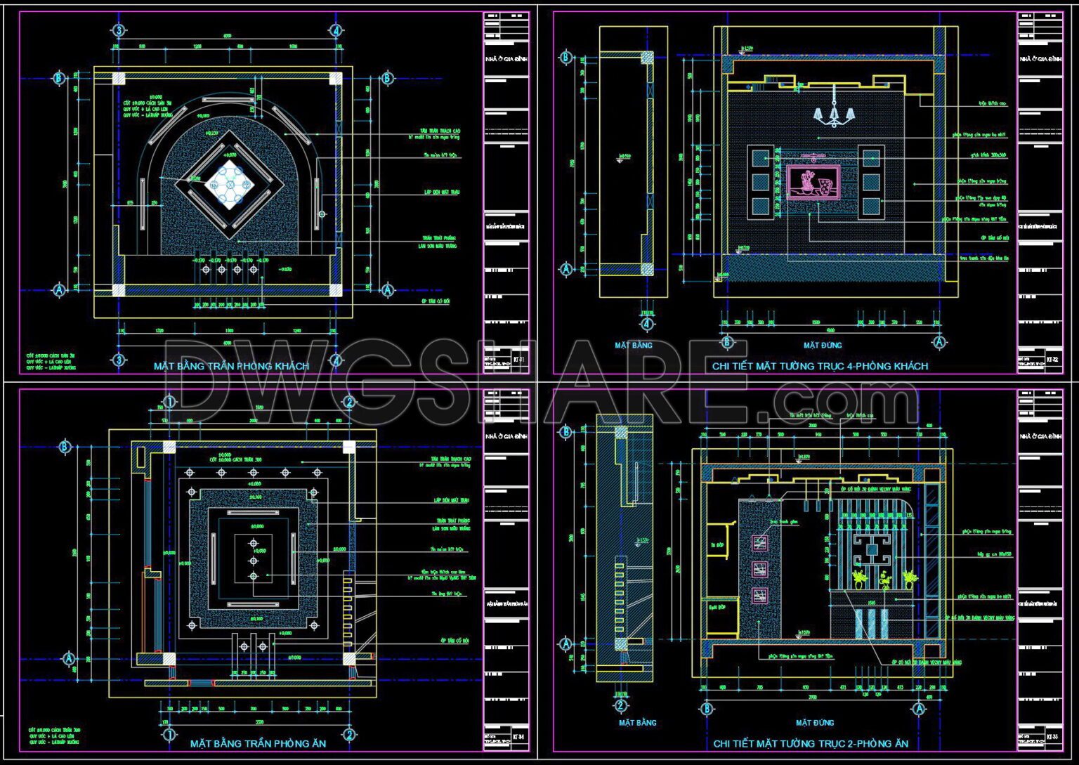 296. CAD detailed drawings of vertical facade wall sections for townhouses