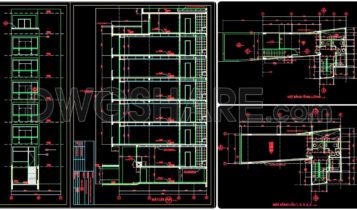 358. Free CAD Drawing Modern Console Table Design