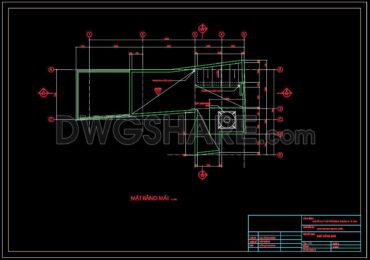 298. CAD design drawings for a 8-story townhouse with dimensions of 7m ...