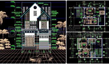 35.Lightning Rod AutoCAD Blocks