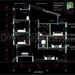 305. CAD design drawings for a 4-story townhouse with dimensions of 4m x 14m - Free Cad Blocks ...