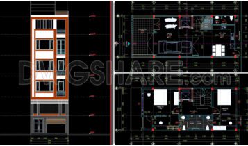141. Residential Complex Master Plan CAD - Free Download
