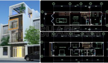 372. Download detailed CAD drawings of solid wood wall cladding for villas