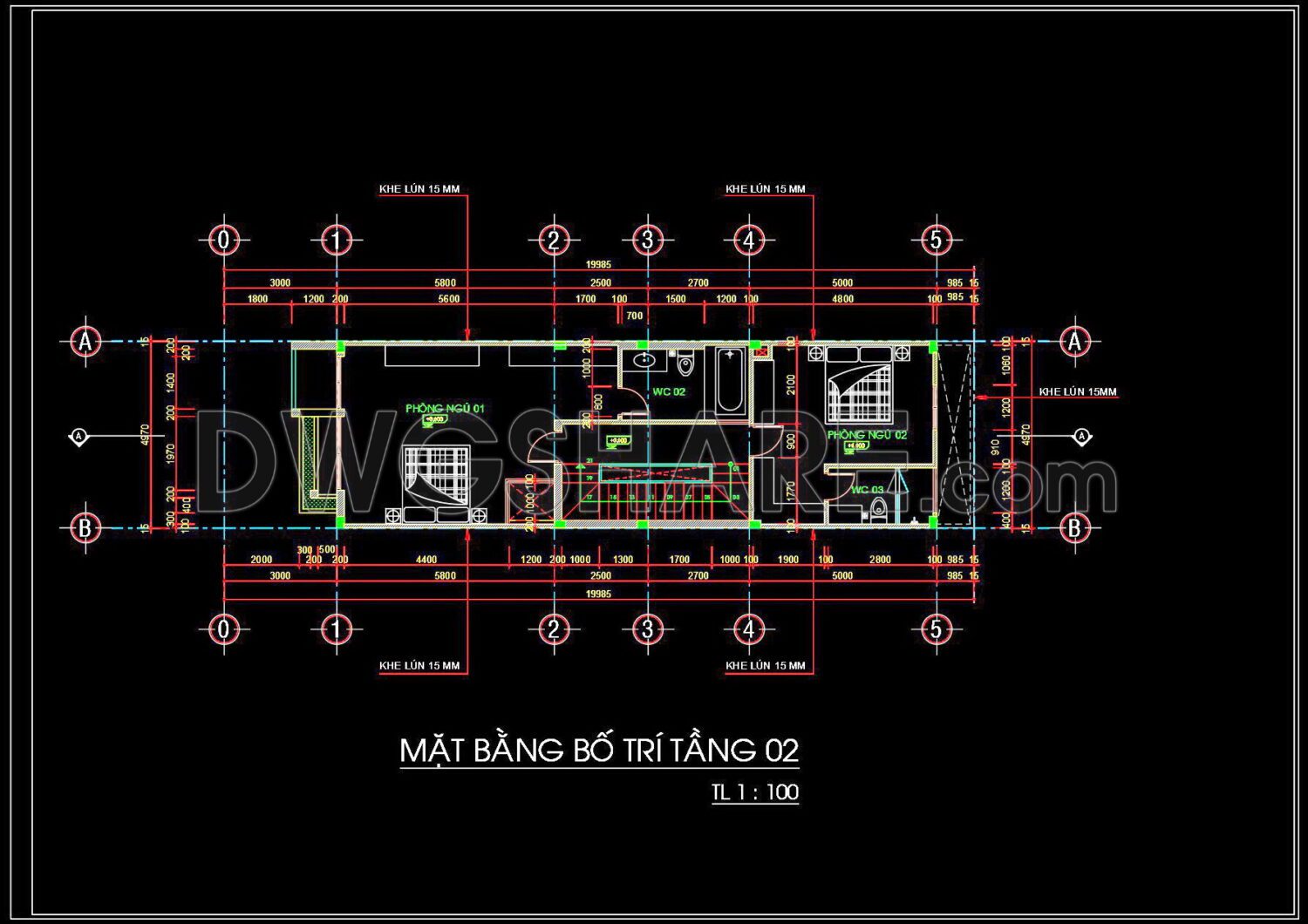 326. CAD design drawings for a 4-story townhouse with dimensions of 4 ...