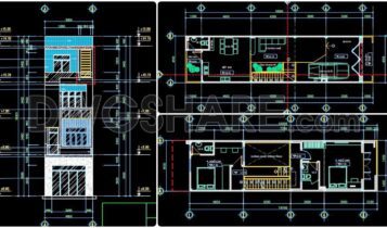 Garage plan AutoCAD File Free Download