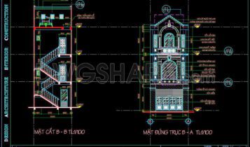 20. Download Multipurpose Hall Architectural AutoCAD DWG Drawings