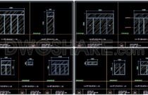 22.A set of trees and shrubs color top view AutoCAD blocks