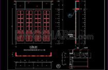 605. Free Download CAD Template DWG for Basement Wall Formwork Details