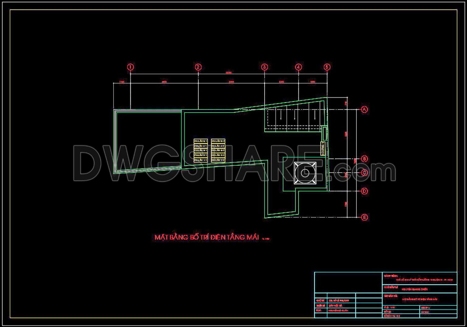 71. CAD drawings for detailed electrical and plumbing designs for a 4 ...