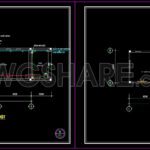 74. CAD drawings detailing the design of water supply and drainage ...