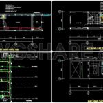 74. CAD drawings detailing the design of water supply and drainage ...